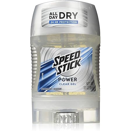 Amazon.com : Speed Stick Anti-Perspirant Deodorant Power Clear Gel 3 oz ...