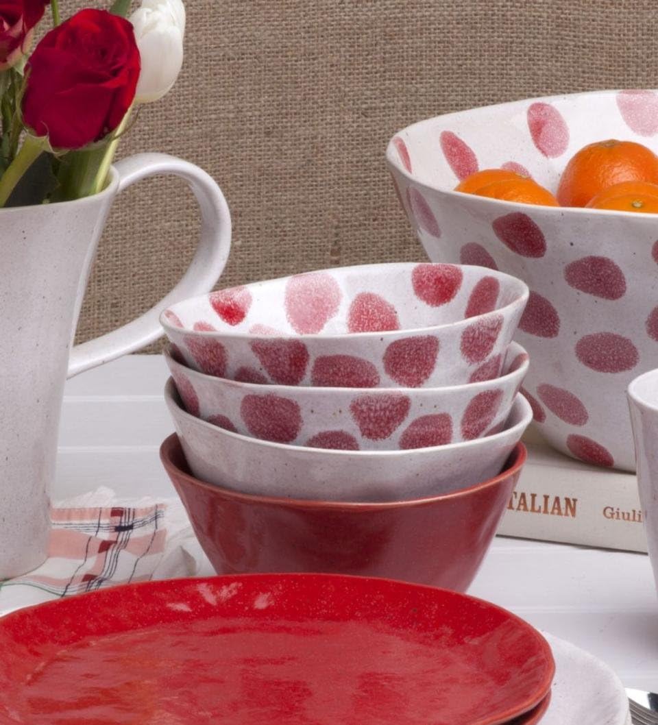 Amazon.com | Spot On Dinner Plate Color: Red: Dinner Plates