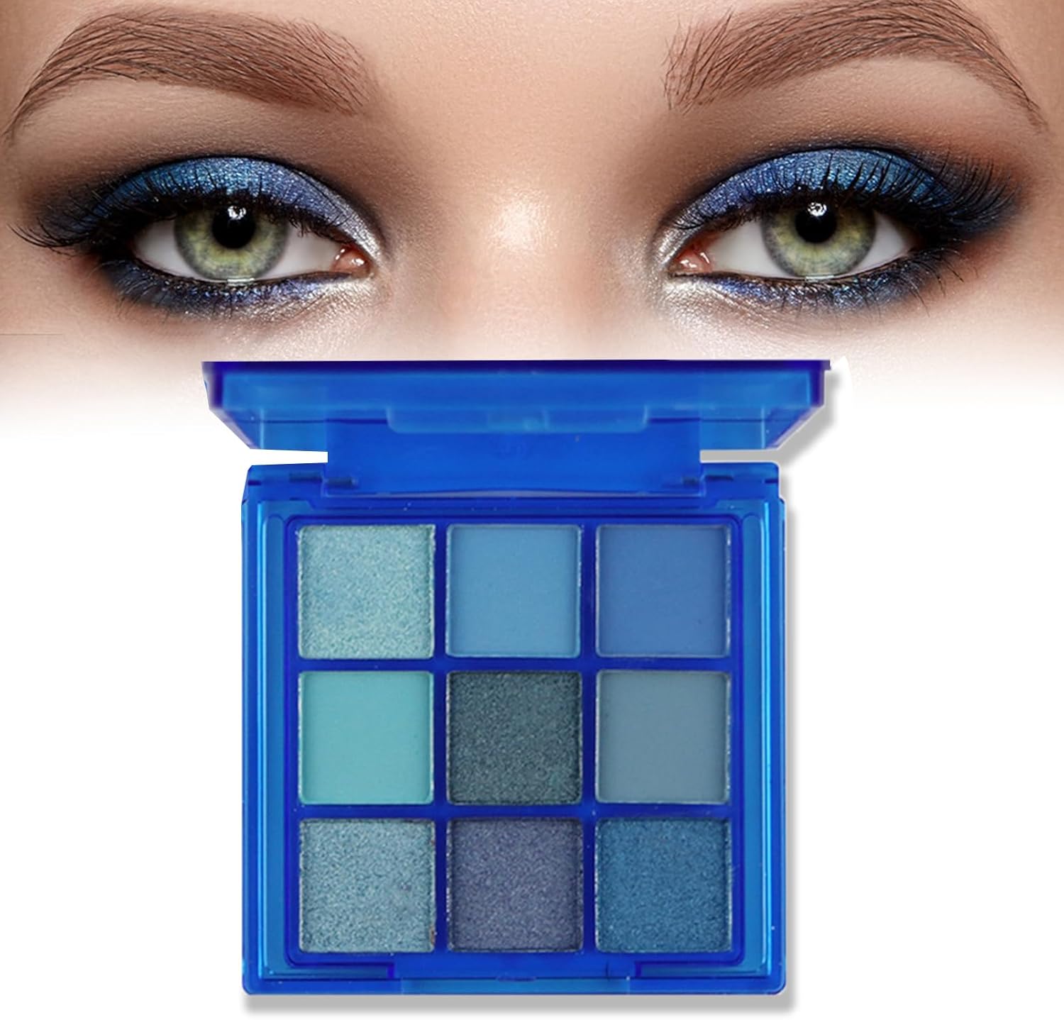 Blue Eyeshadow Palette Glitter Eyeshadow Royal Blue Eye Shadow Pallets ...