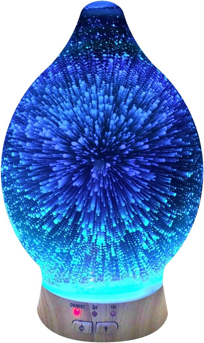 Amazon.com: Aromatherapy Essential Oil Diffuser for Therapeutic Oils, w ...