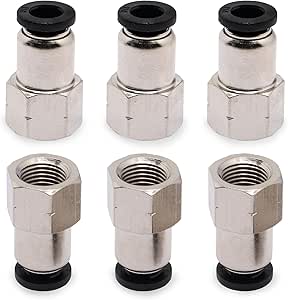 Amazon.com: GDFYMI Push to Connect Fittings, Pneumatic Tube Fittings ...