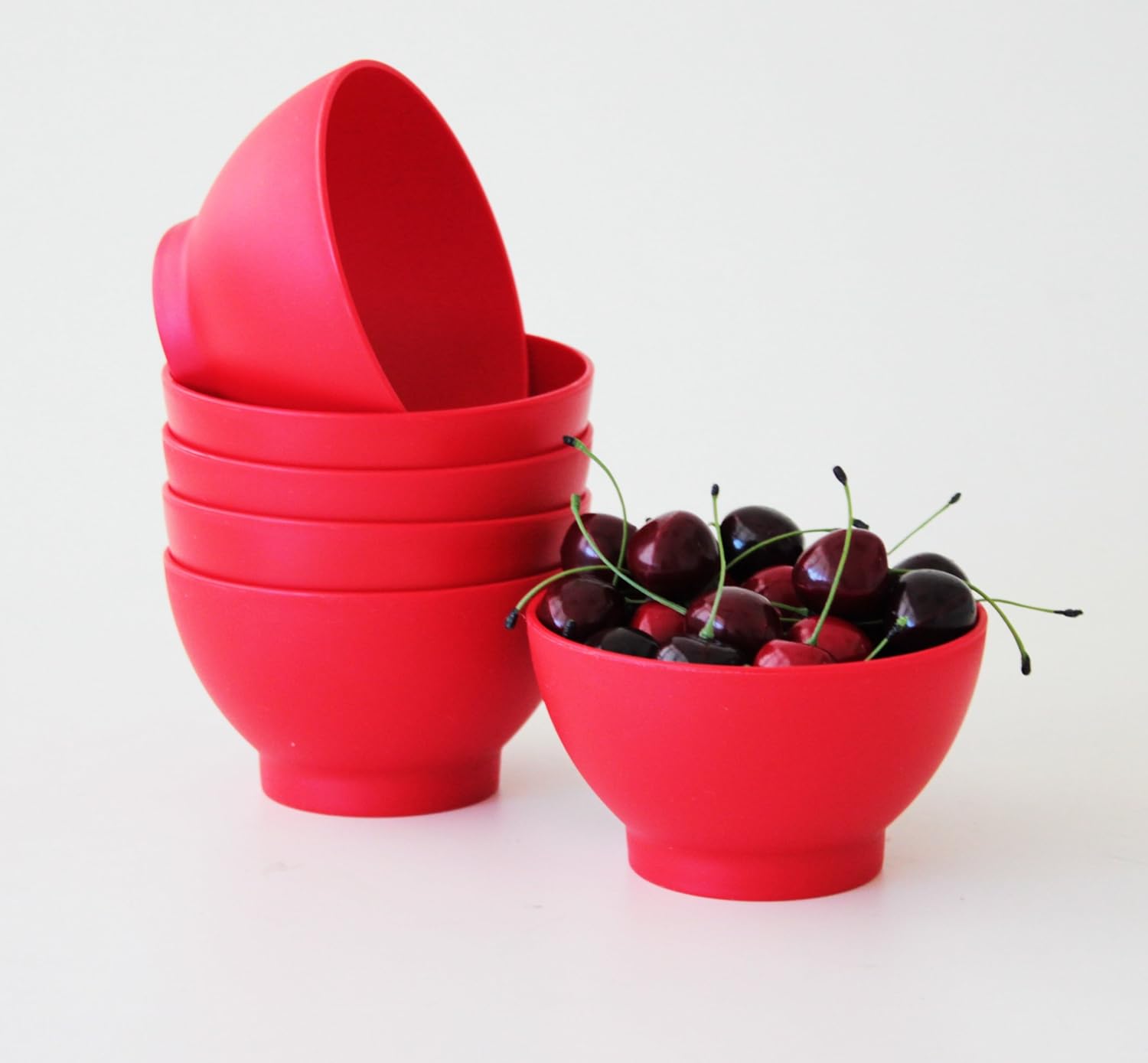 Amazon.com: COZA DESIGN 6-Piece Set Bowl, 10 oz Red : Home & Kitchen