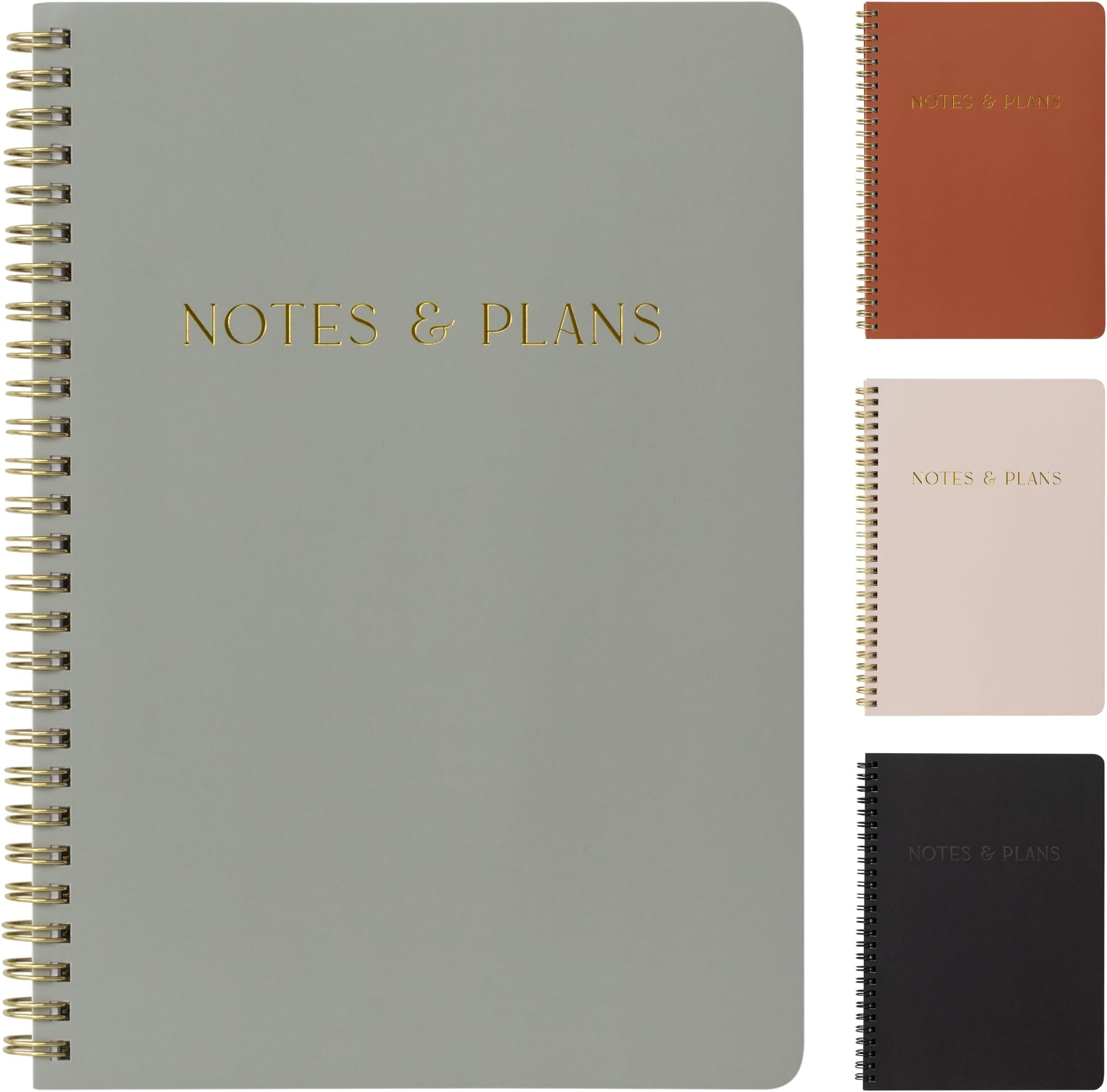 Amazon.com : Beautiful Daily Planner And Notebook With Hourly Schedule ...