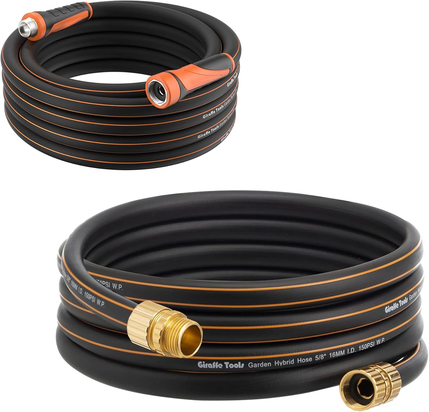 Amazon.com: Giraffe Tools Garden Leader Hose 25ft x 5/8" with Swivel ...