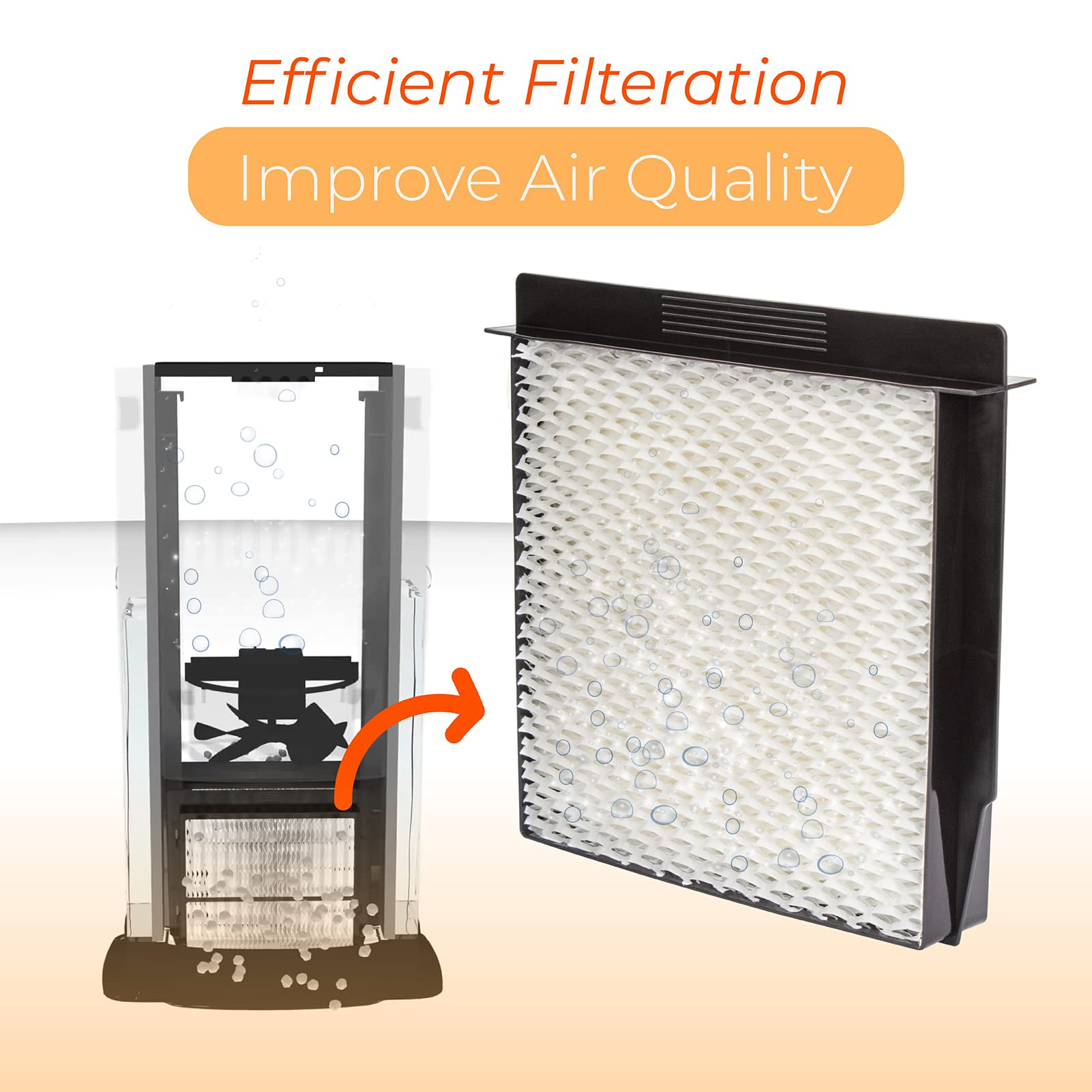 Ximoon 1040 Replacement Humidifier Wick Filter for Essick Aircare ...