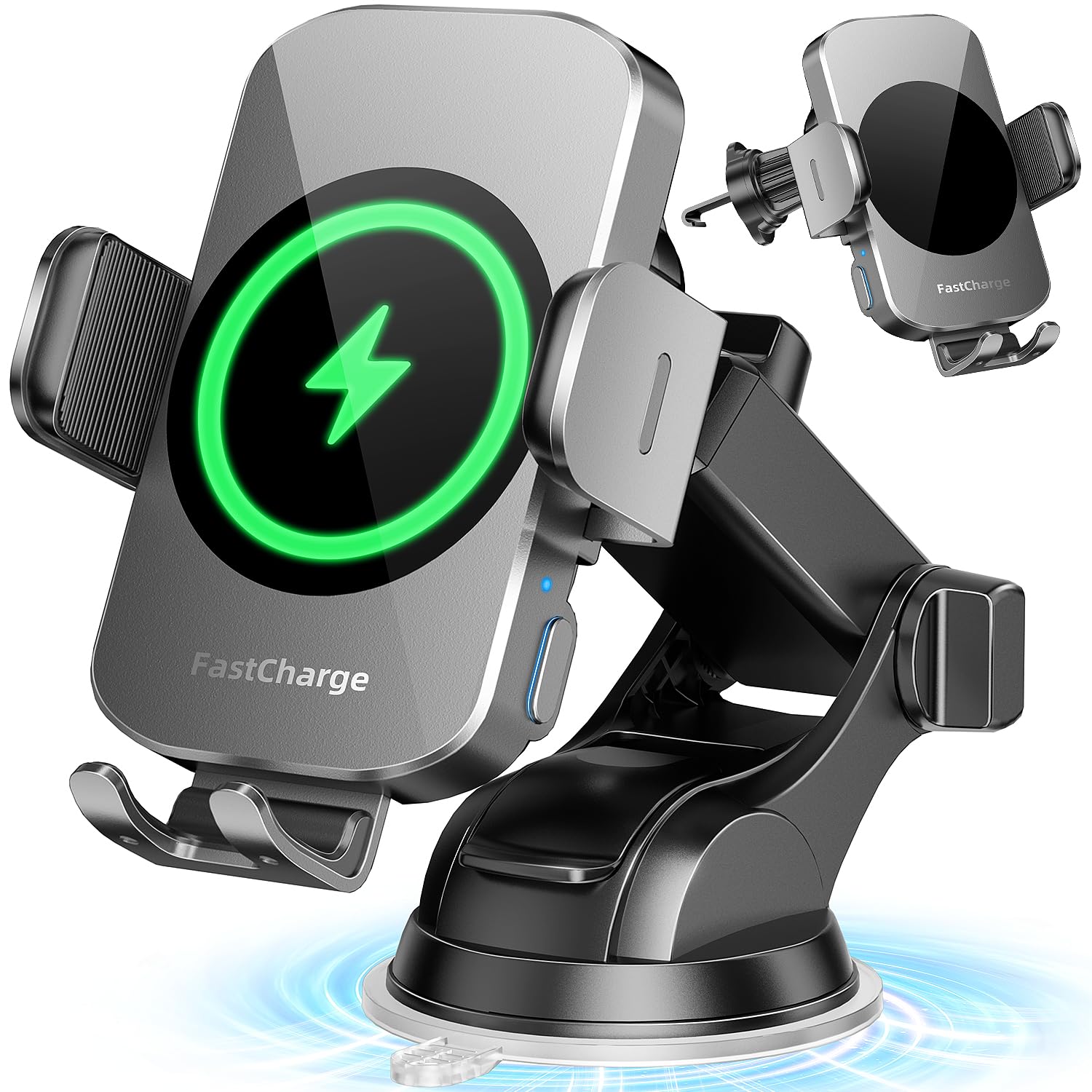 Amazon.com: BothLin Wireless Car Charger, Fast Charging Phone Holder 3 ...