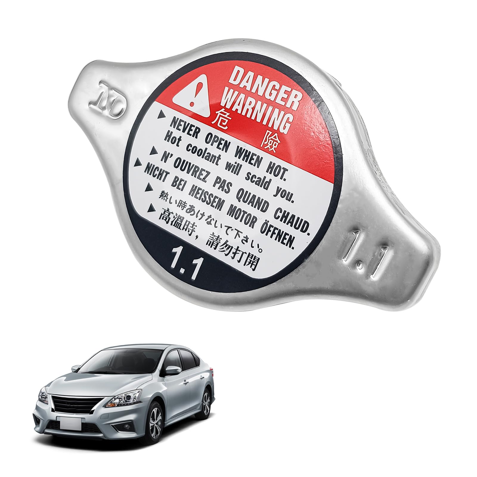 Amazon.com: Radiator Cap Cover - Compatible with 1994-2006 Honda Accord ...