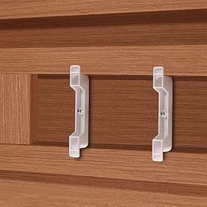 False Front Cabinet Clips 4 ½ inch Fixing Drawer Clips with Screws ...
