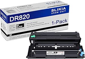 Amazon.com: 1-Pack Black DR820 Drum Unit: Compatible DR820 DR-820 ...