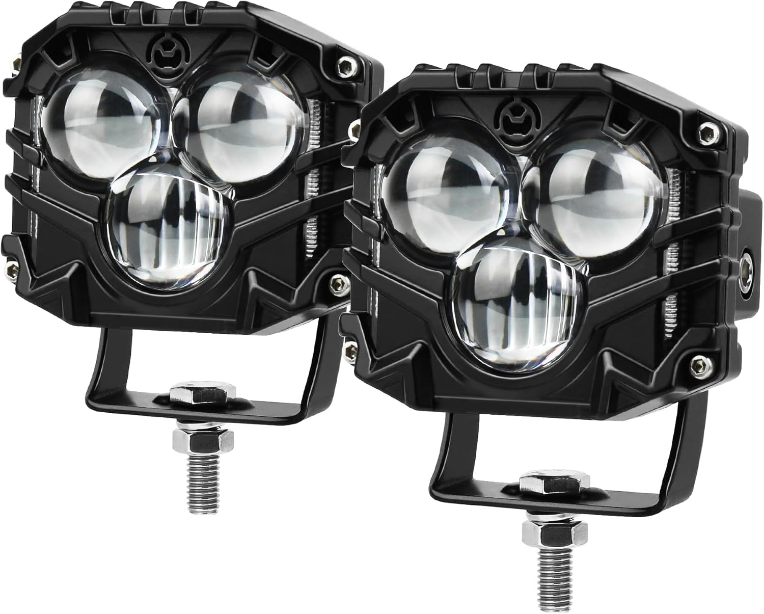 Amazon.com: POVTOR 3 Inch LED Pod Lights, 40W Waterproof Off Road Light ...