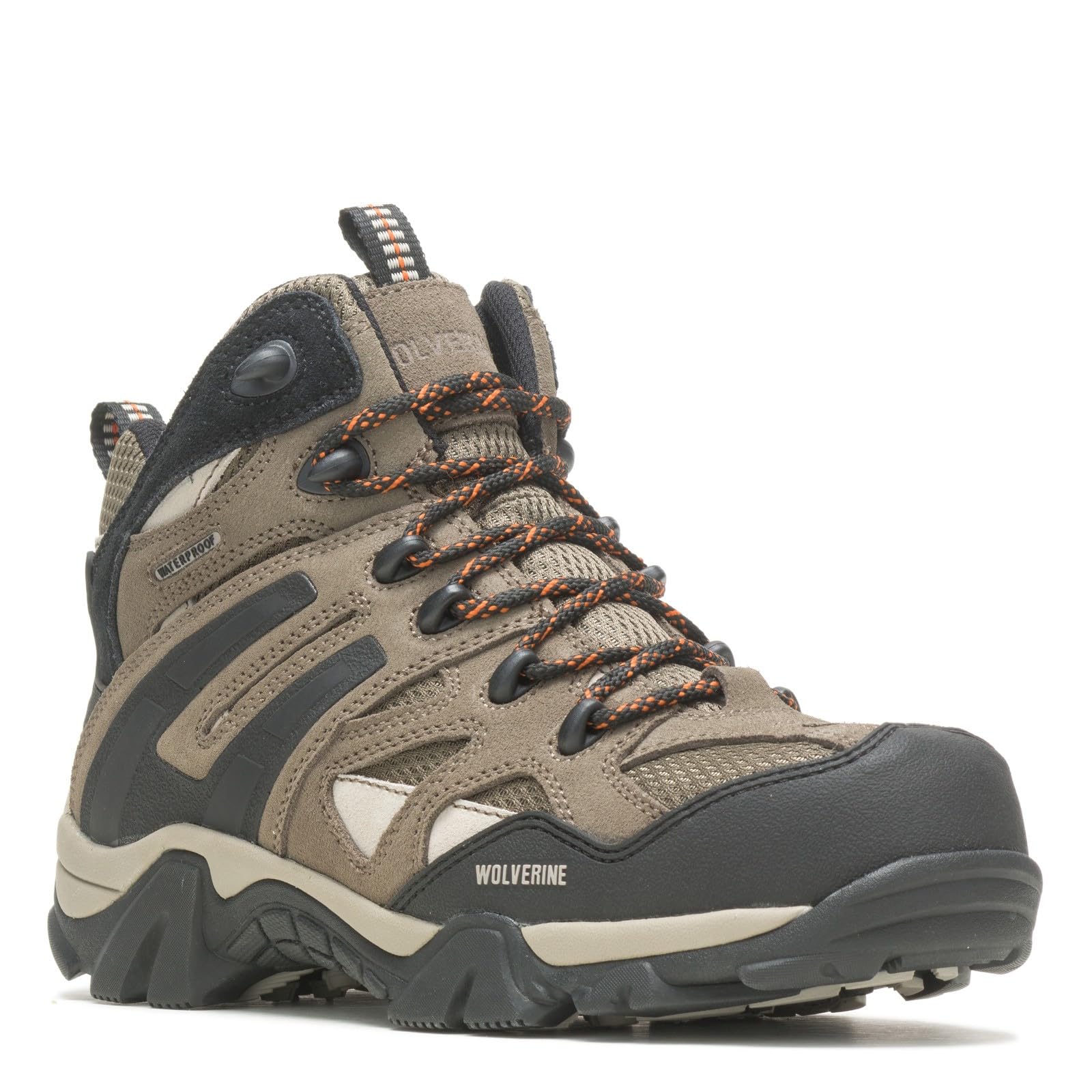 Snapklik.com : Wolverine Mens Wilderness Waterproof Mid Hiker Hiking Boot