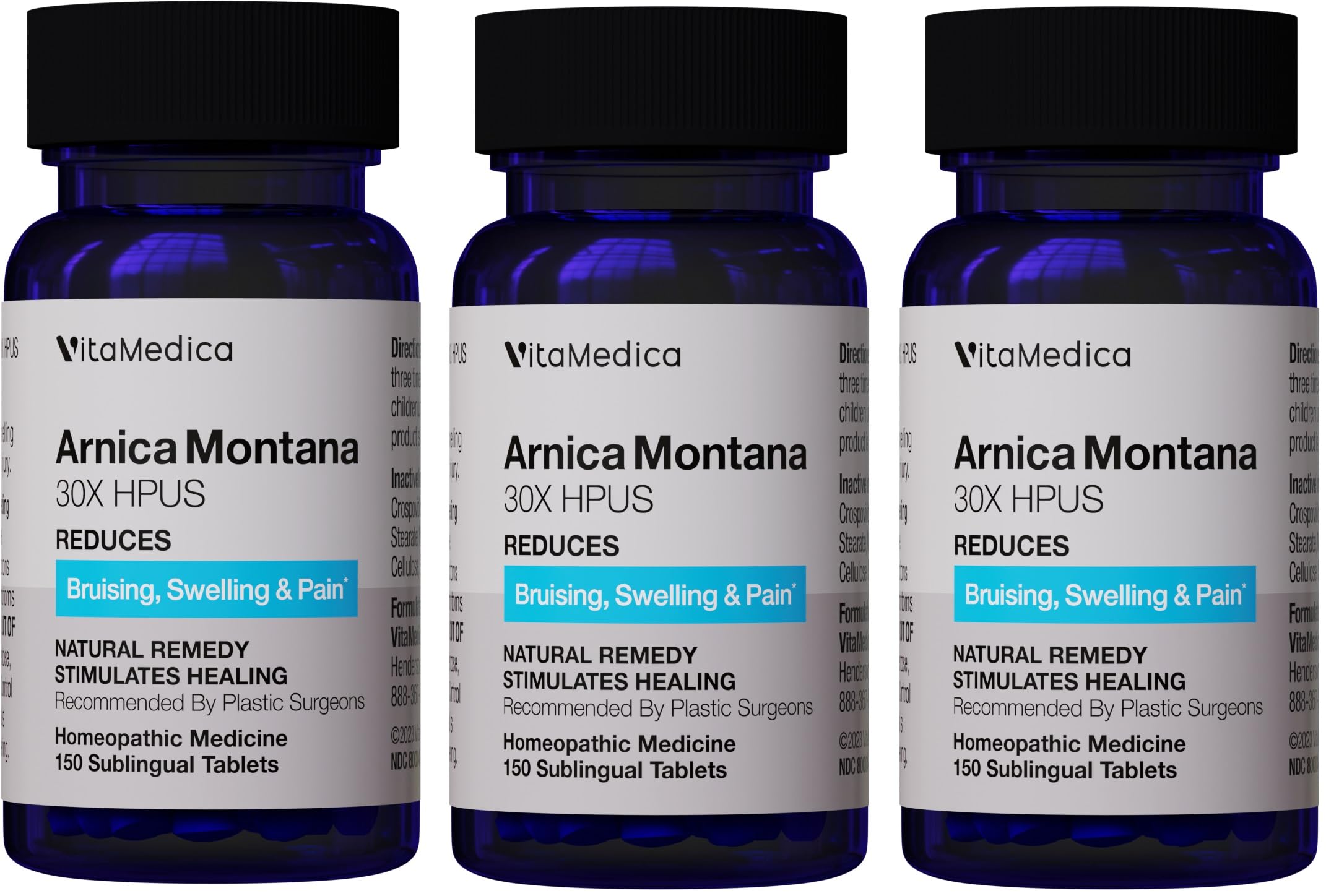 Amazon.com: VitaMedica Arnica Montana 30X Homeopathic Tablets for ...