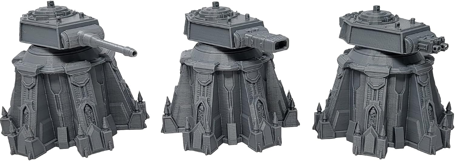 Amazon.com: Tabletop Terrain Heavy Weapon Towers by War Scenery for ...