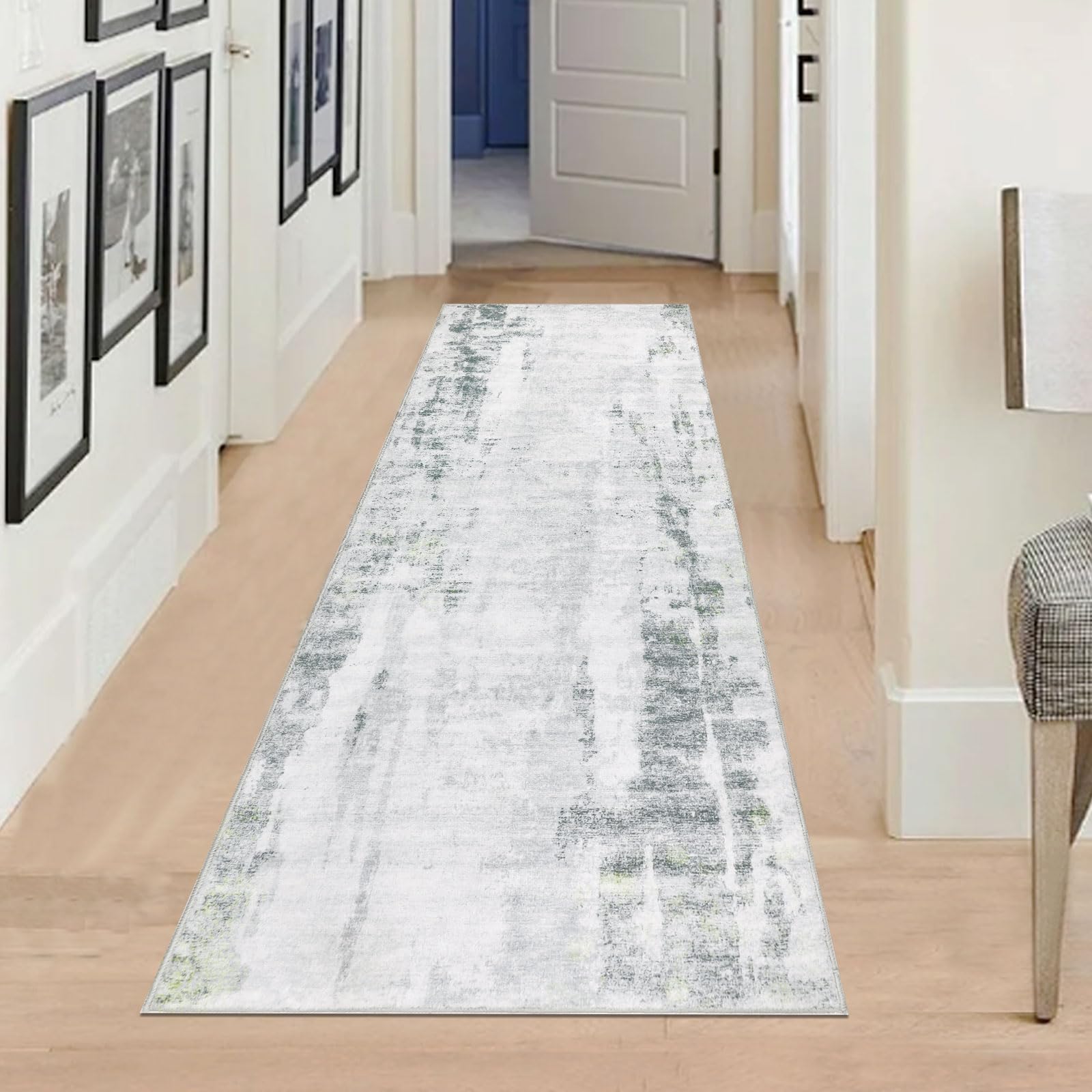 Amazon.com: famibay 2x6 Rug Runners for Hallways Non Slip Abstract ...