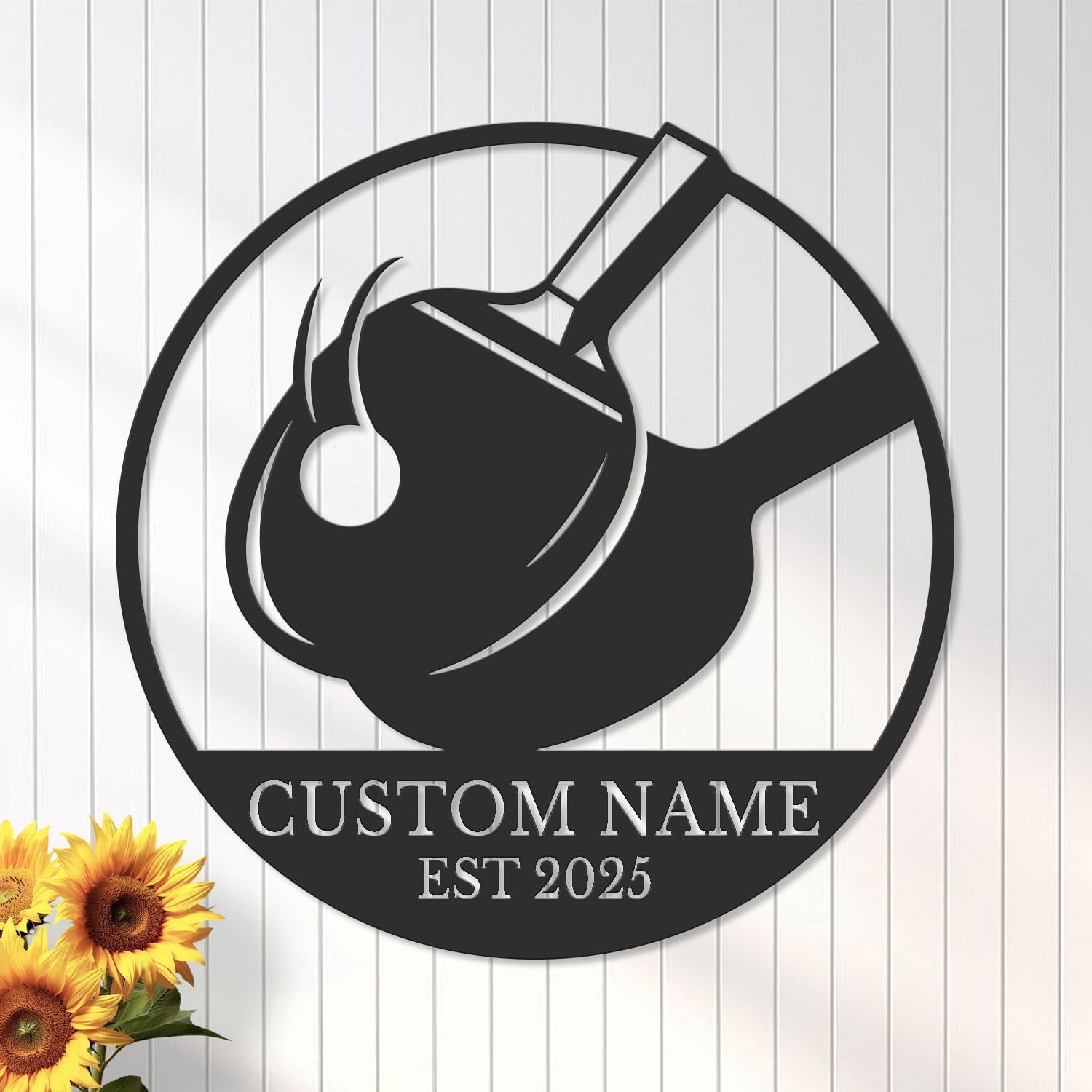 Amazon.com: Personalized Ping Pong Metal Sign, Custom Table Tennis Wall ...