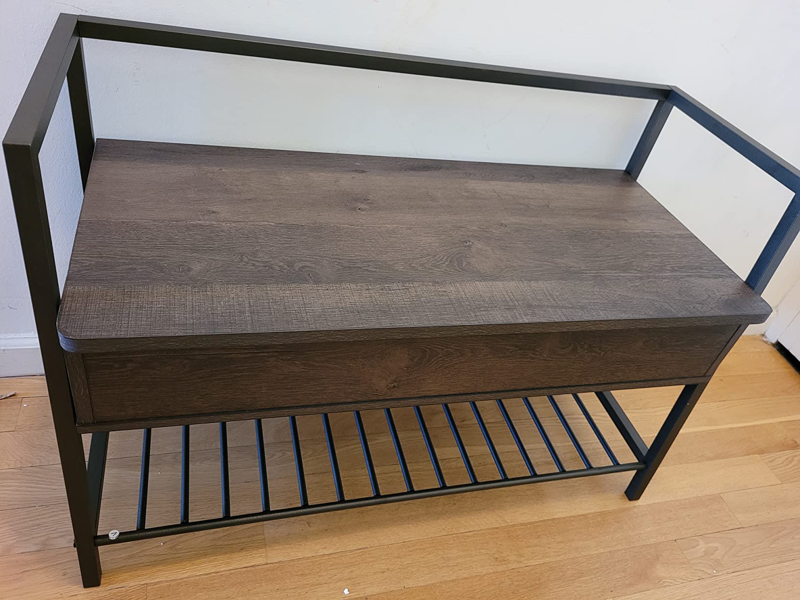 $16/mo - Finance Sauder North Avenue Storage Bench, Charter Oak finish ...