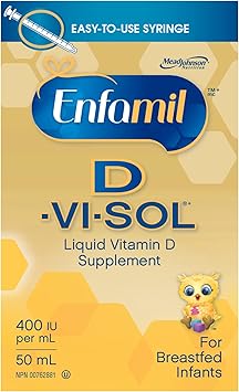 Enfamil D-VI-SOL Liquid Vitamin D Supplement, 50mL : Amazon.ca: Health ...