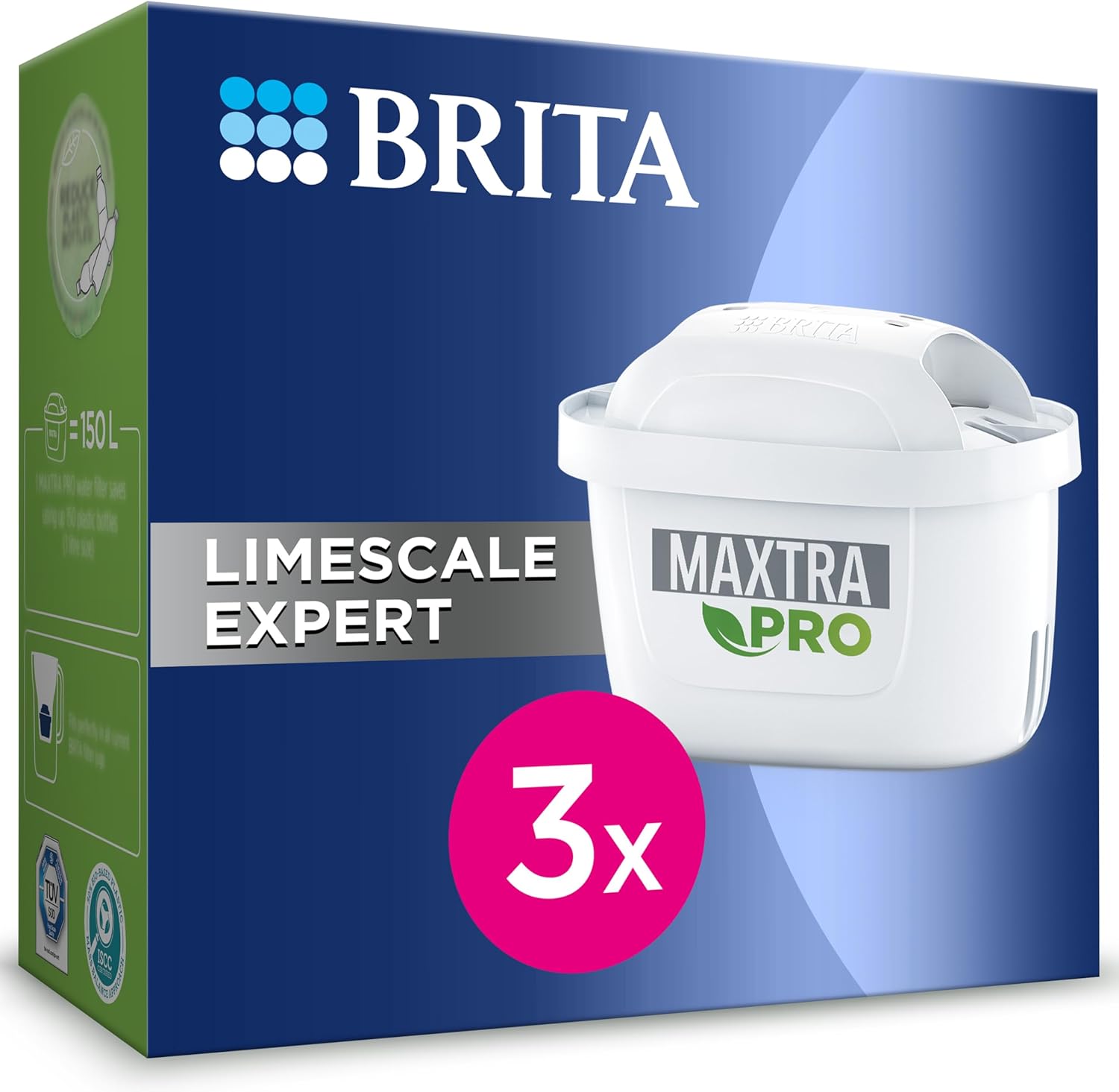 BRITA MAXTRA PRO Limescale Expert Water Filter Cartridge 3 Pack (New ...