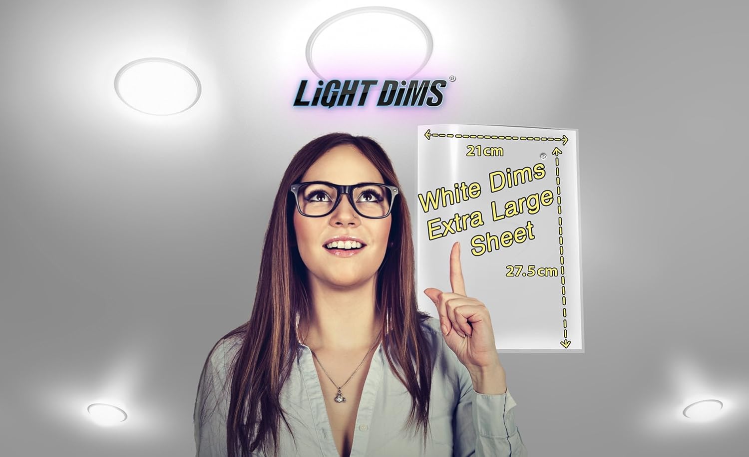 LightDims White Dims Self Adhesive Dimming/Softening Philippines | Ubuy