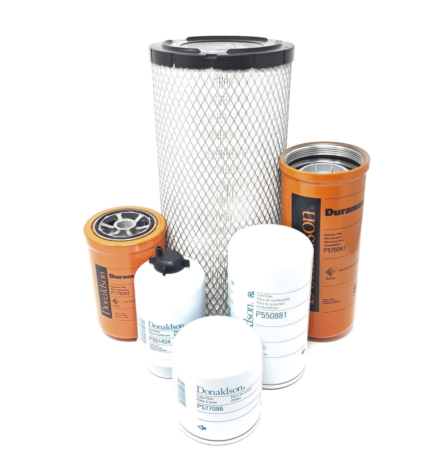 Amazon.com: CFKIT Kit de filtros compatible con CASE 580N ...