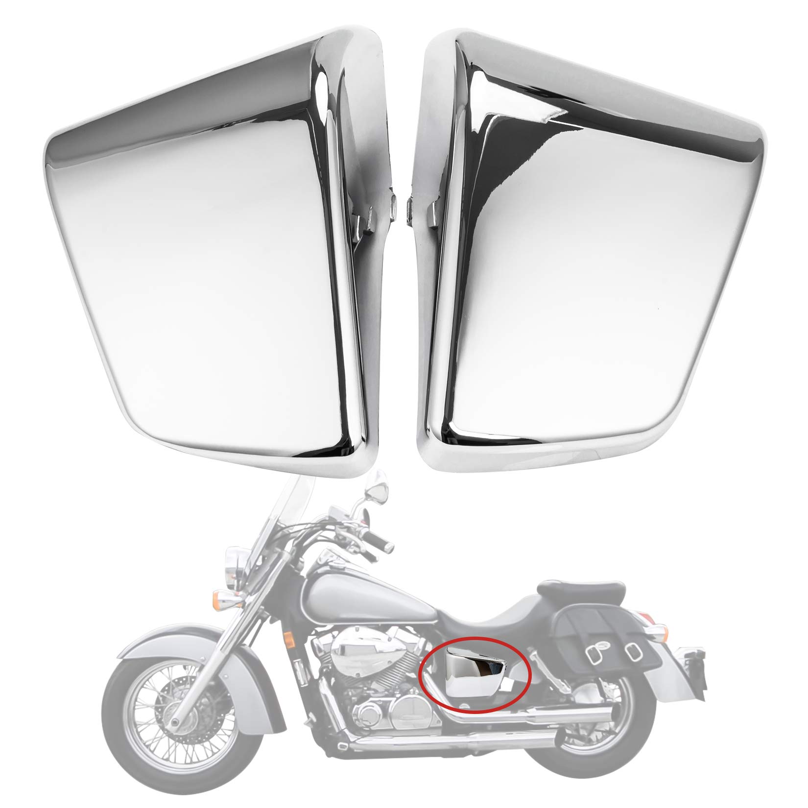 Honda Shadow Chrome Side Covers