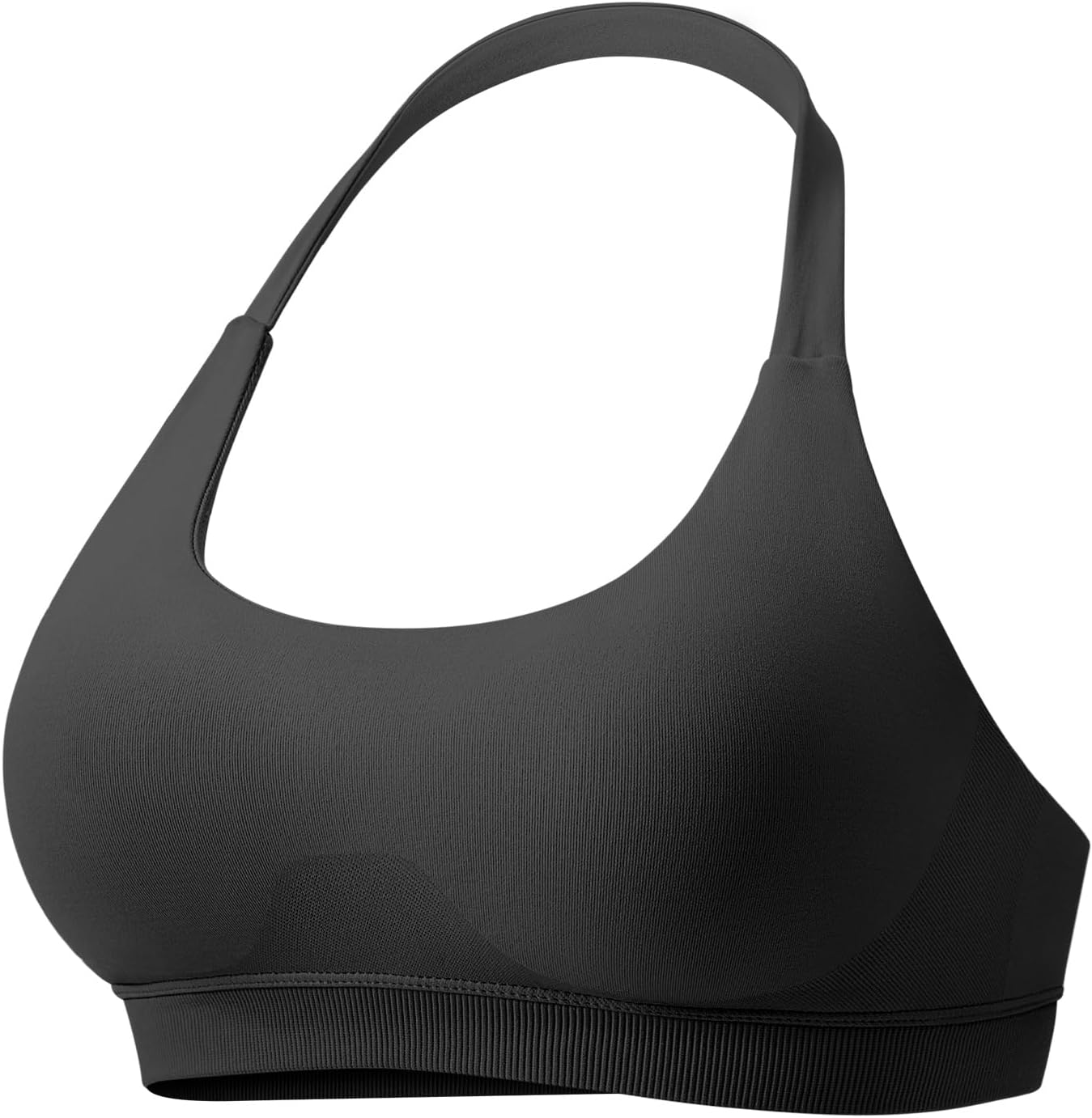 VOYJOY Women Workout Impact Bras Medium Low Support Halter Sports Bras ...