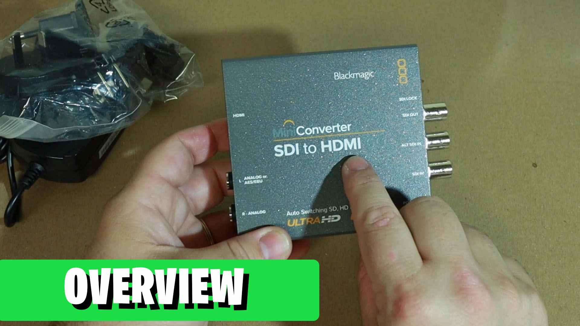 Watch Overview of SDI to HDMI Mini Converter 6G on Amazon Live