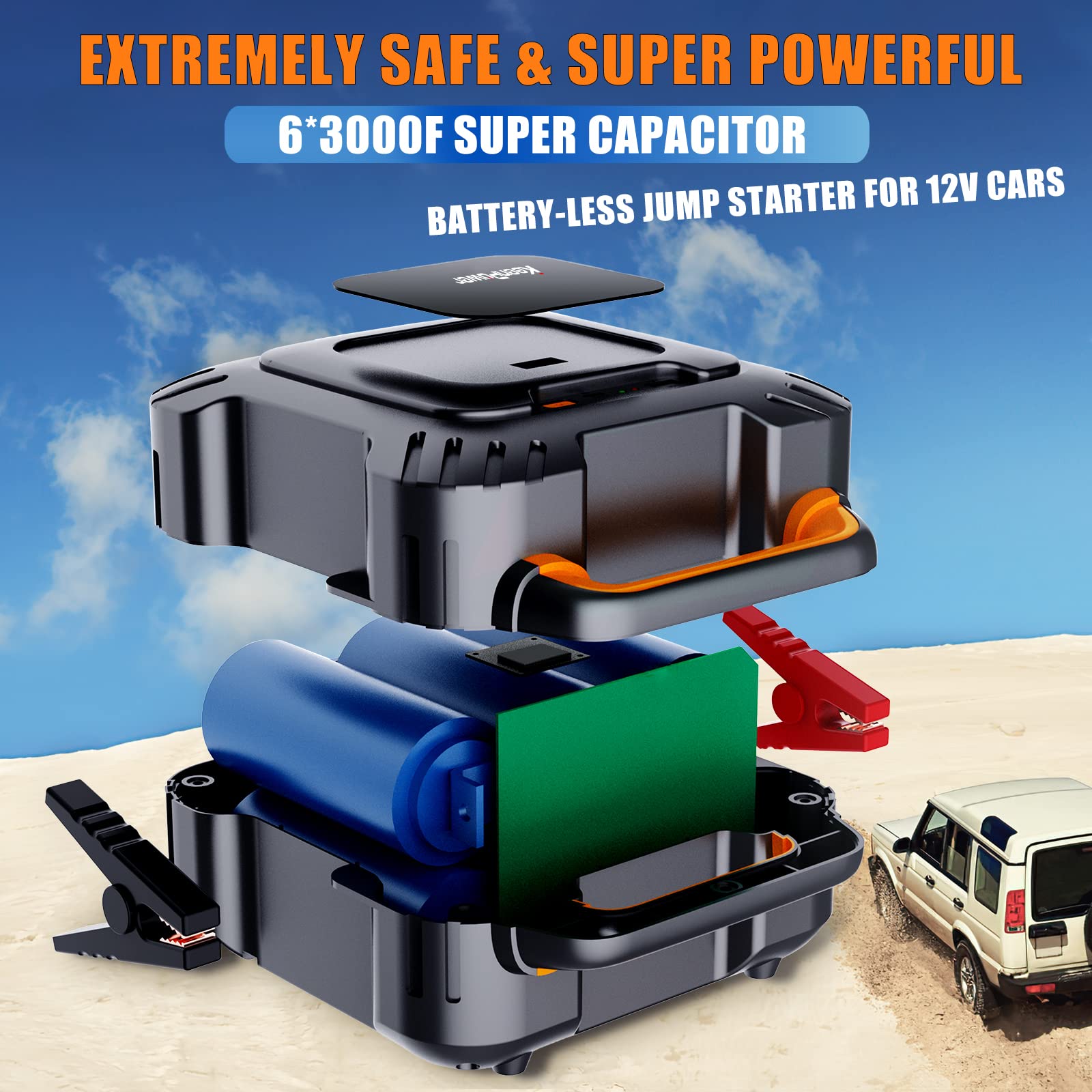 KeenPower SuperCap Portable J...B0BJ2MPH3R | Encarguelo.com