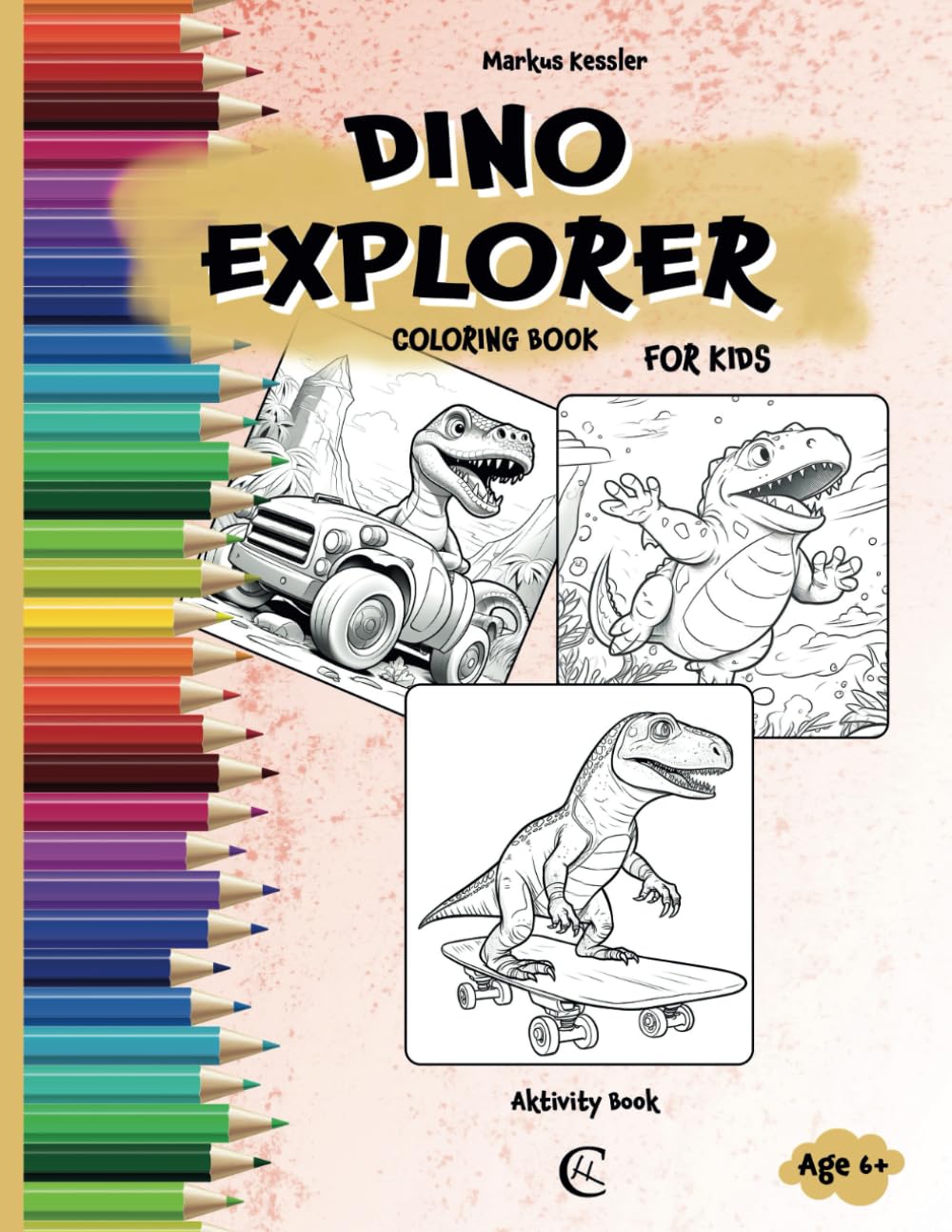 Dino - Explorer: The ultimate coloring book for little explorer ...