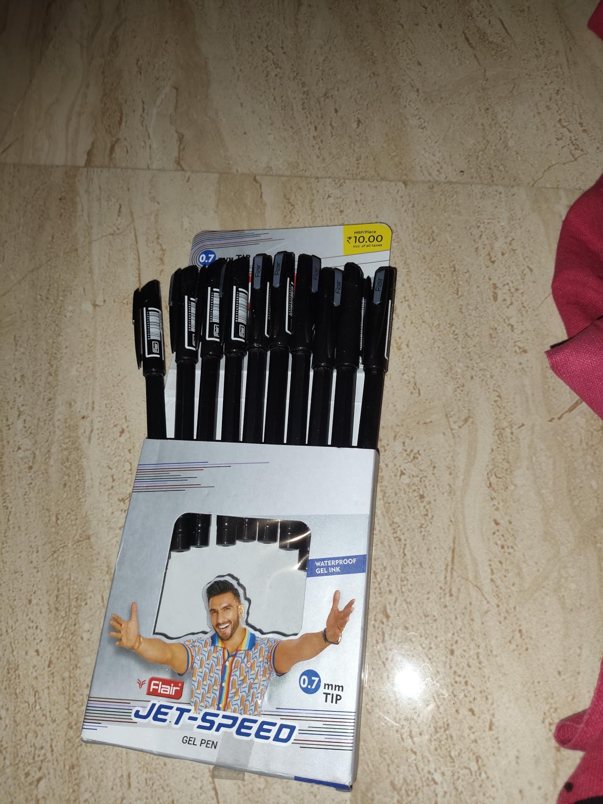 FLAIR Jet-Speed 0.7mm Waterproof Gel Ink Pen | Minimalistic Design Matt ...