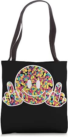 Amazon.com: Carnival Cheeky Middle Finger Emoticon Confetti Back Print ...