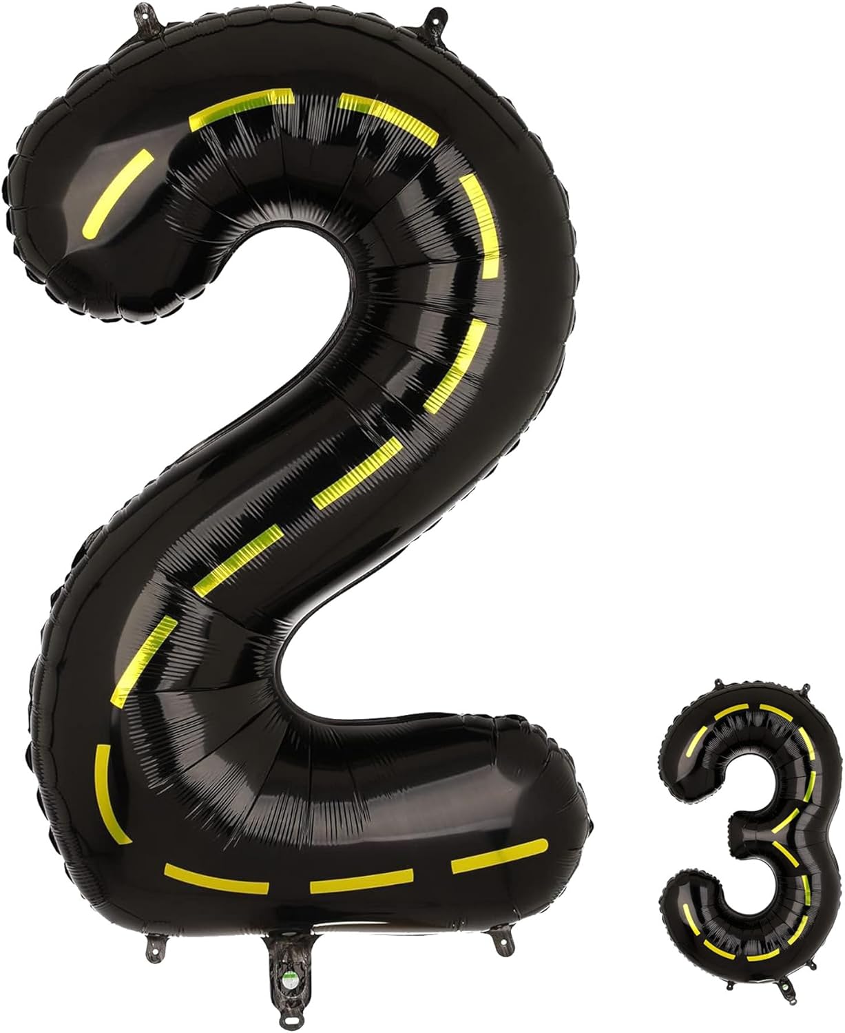 Amazon.com: Construction Themed 2nd Birthday Party Balloon,40 Inch Big ...