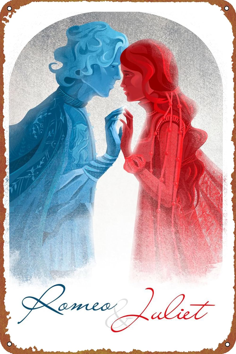 Amazon.com: Romeo and Juliet Posters Tin Signs Retro Metal Movie Tins ...