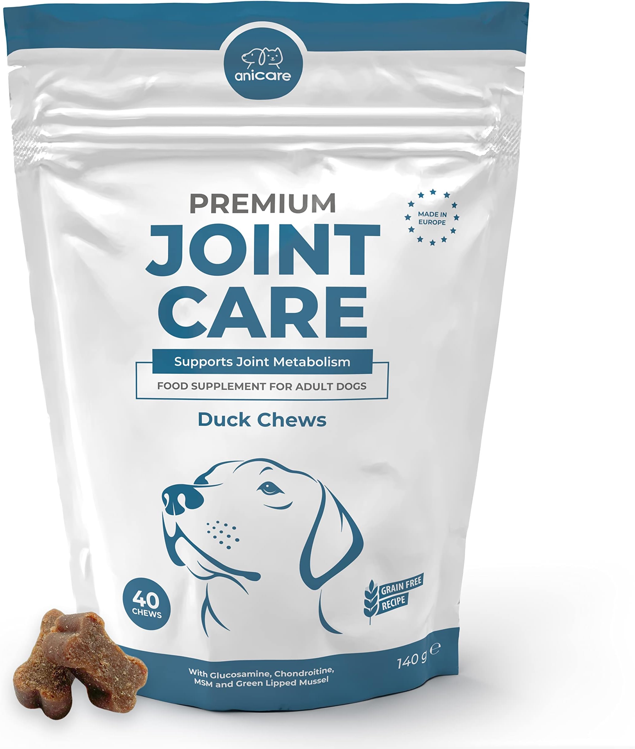Anicare Premium Joint Care - Chews ad Alta concentrazione per Cani Che ...