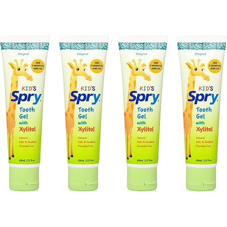Amazon.com : Spry Natural Bubble Gum, Kid's Alcohol-Free Xylitol ...
