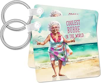 Amazon.com: 3dRose, Cute Grandma Looking Cool as a Beach Bum Yiddish ...