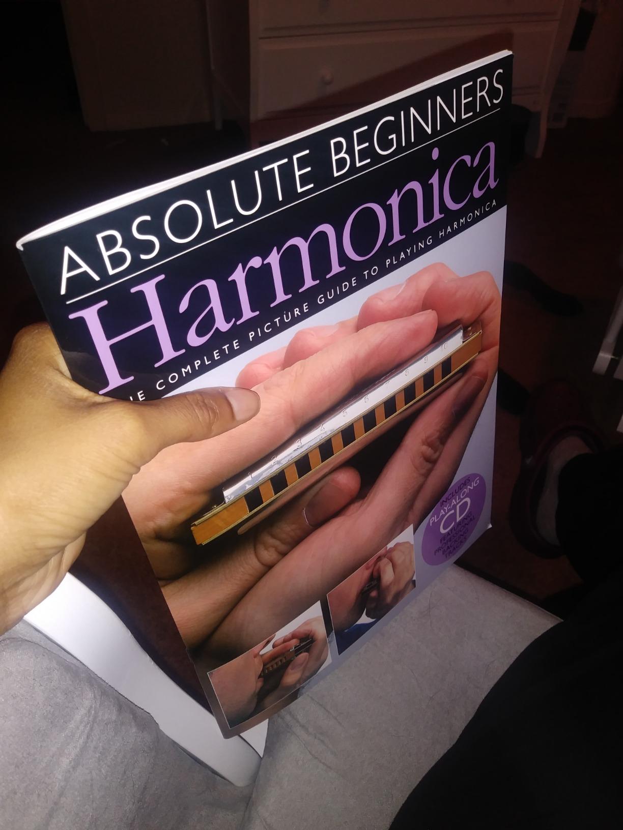 Amazon.com: Absolute Beginners Harmonica Instrument Pack Book/Cd ...