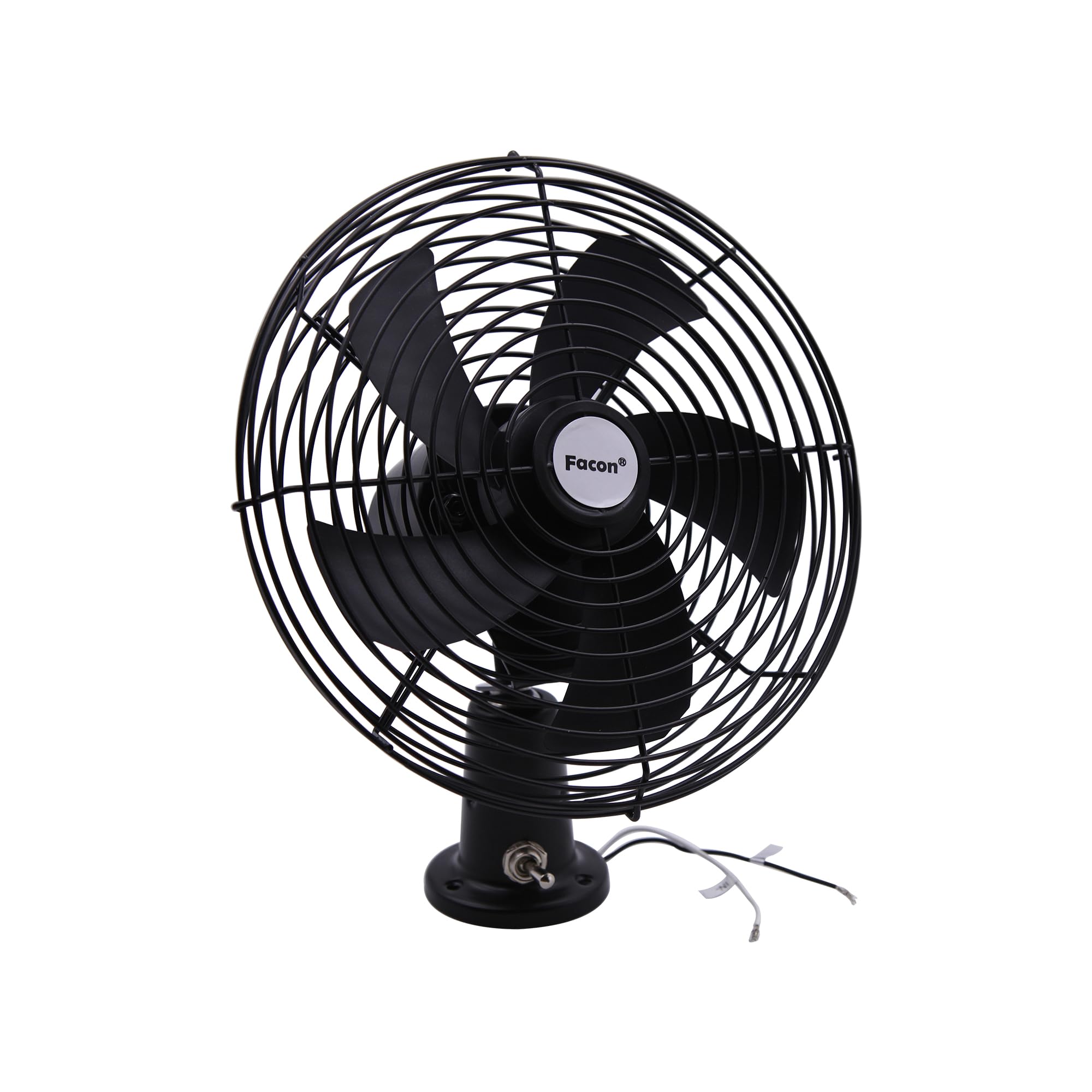 Amazon.com: Facon 12V RV Cooling Fan with 2 Speed Switch, Dia: 8-3/4 ...