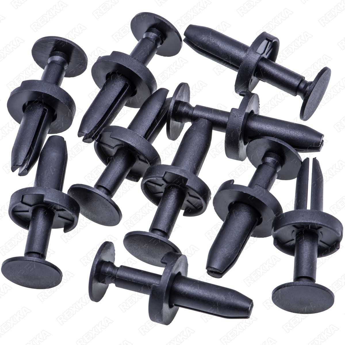 Rexka 10 pcs Rear Bumper and Fender Push Pins Retainer for 5160260-AA ...