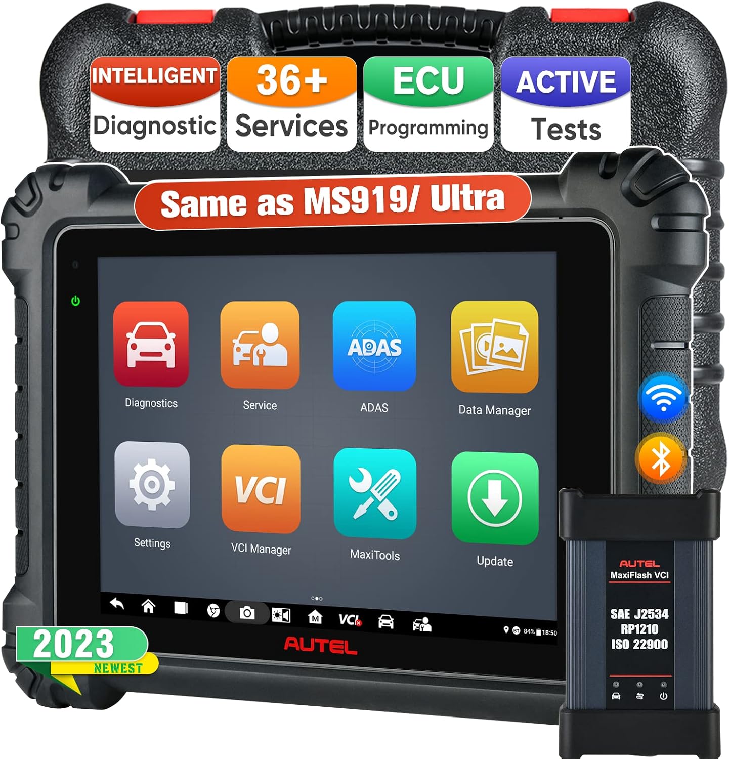 Amazon.com: Autel MaxiSys MS909 Intelligent Diagnostics Tool, Same as ...