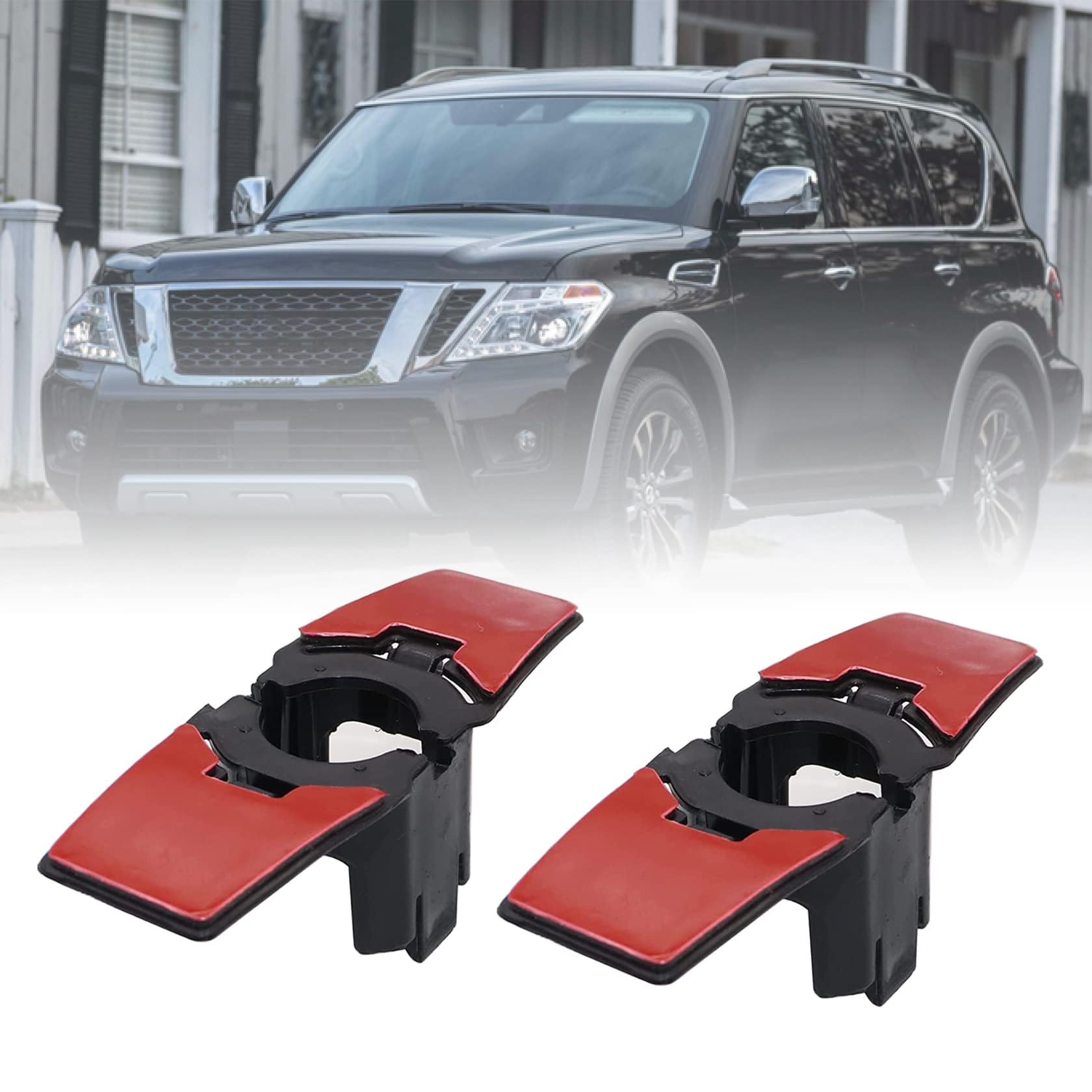 Amazon.com: FZJDSD 2x Bumper Parking Sensor Cover Compatible with ...