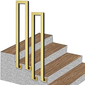 Staircase Handrail, U-Shaped Stairs Handrail, Stair Grab Bar, Metal ...