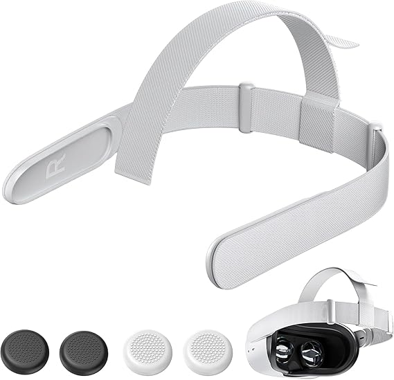 Amazon.com: Head Strap for 0culus Quest 2 Headset, Replacement Headband ...