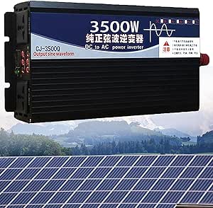 Amazon.fr : 3500W 4000W 5000W Convertisseur Pur Sinus Onduleur Transformateur 12V 24V 48V 60V ...