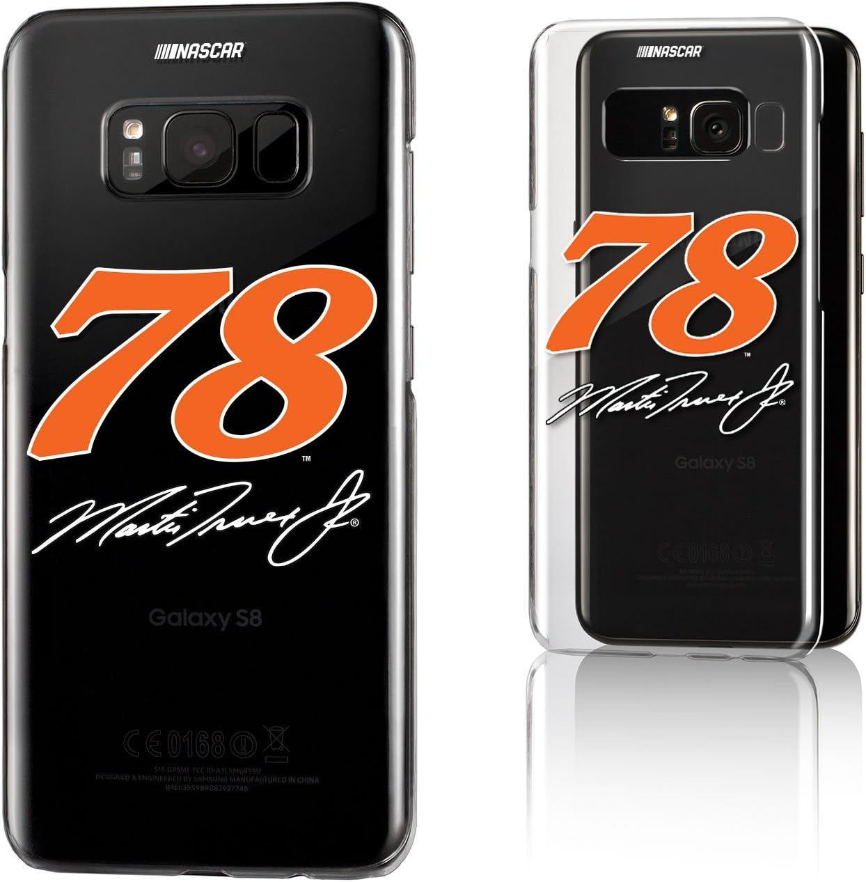 Amazon.com: Keyscaper Martin Truex Jr. 78 Insignia Galaxy S8 Clear Slim ...