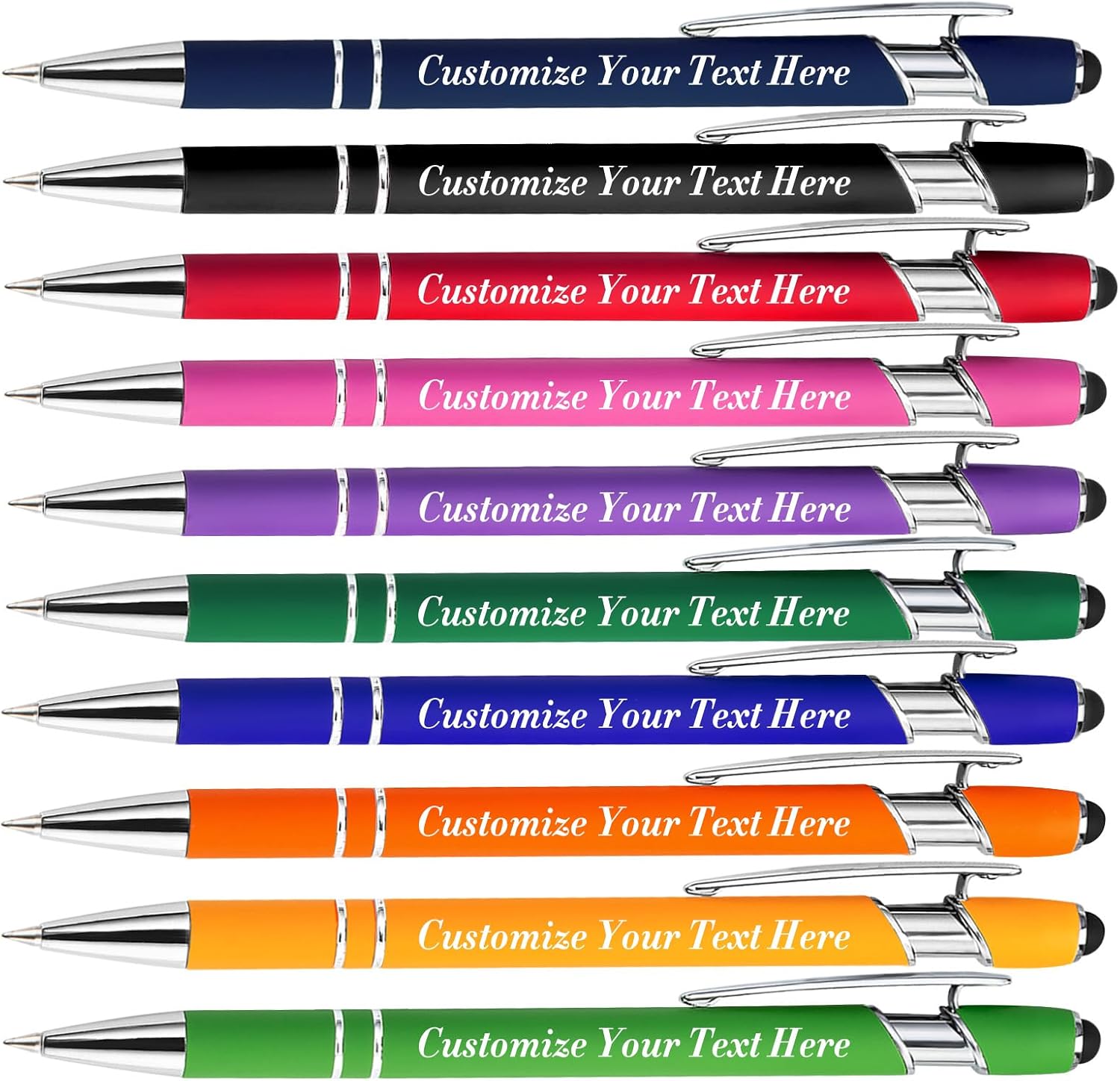 Amazon.com : 10 PCS Personalized Pens Custom Pens with Name Customized ...