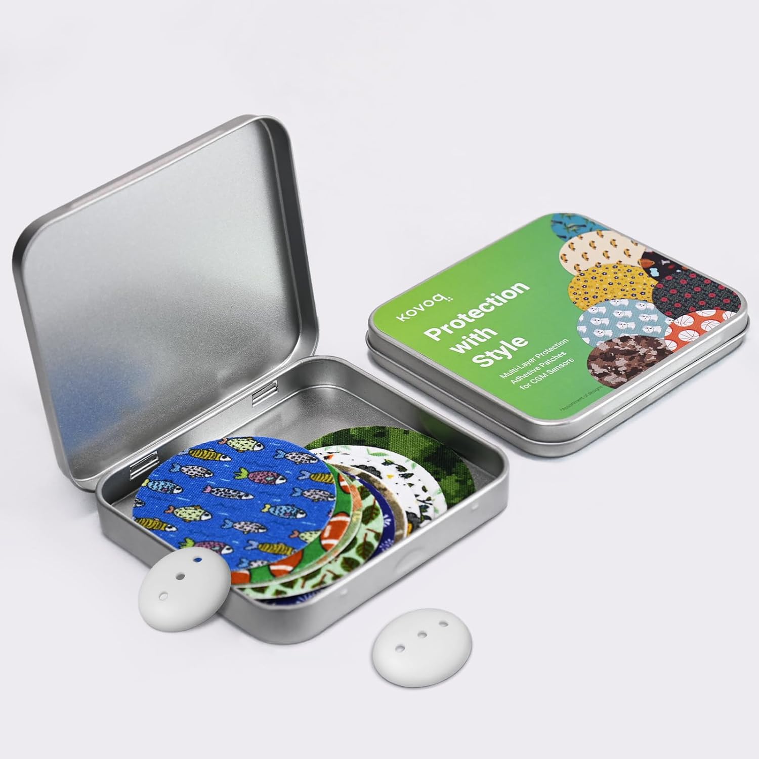 Amazon.com: Kovoq Surprise Pattern Waterproof Sensor Patches + Curved ...