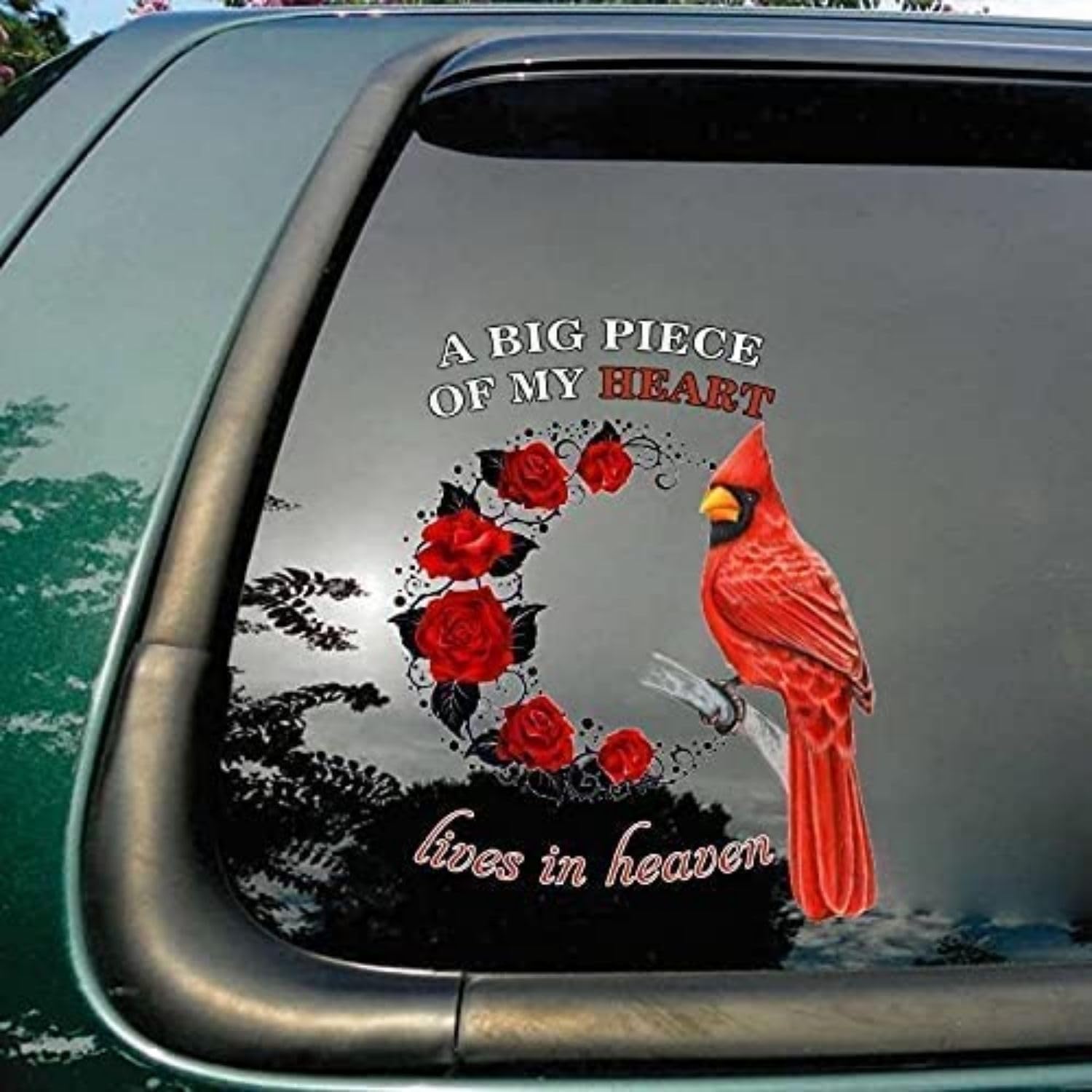 Amazon.com - A Big Piece of My Heart Lives in Heaven,Cardinals Peace ...