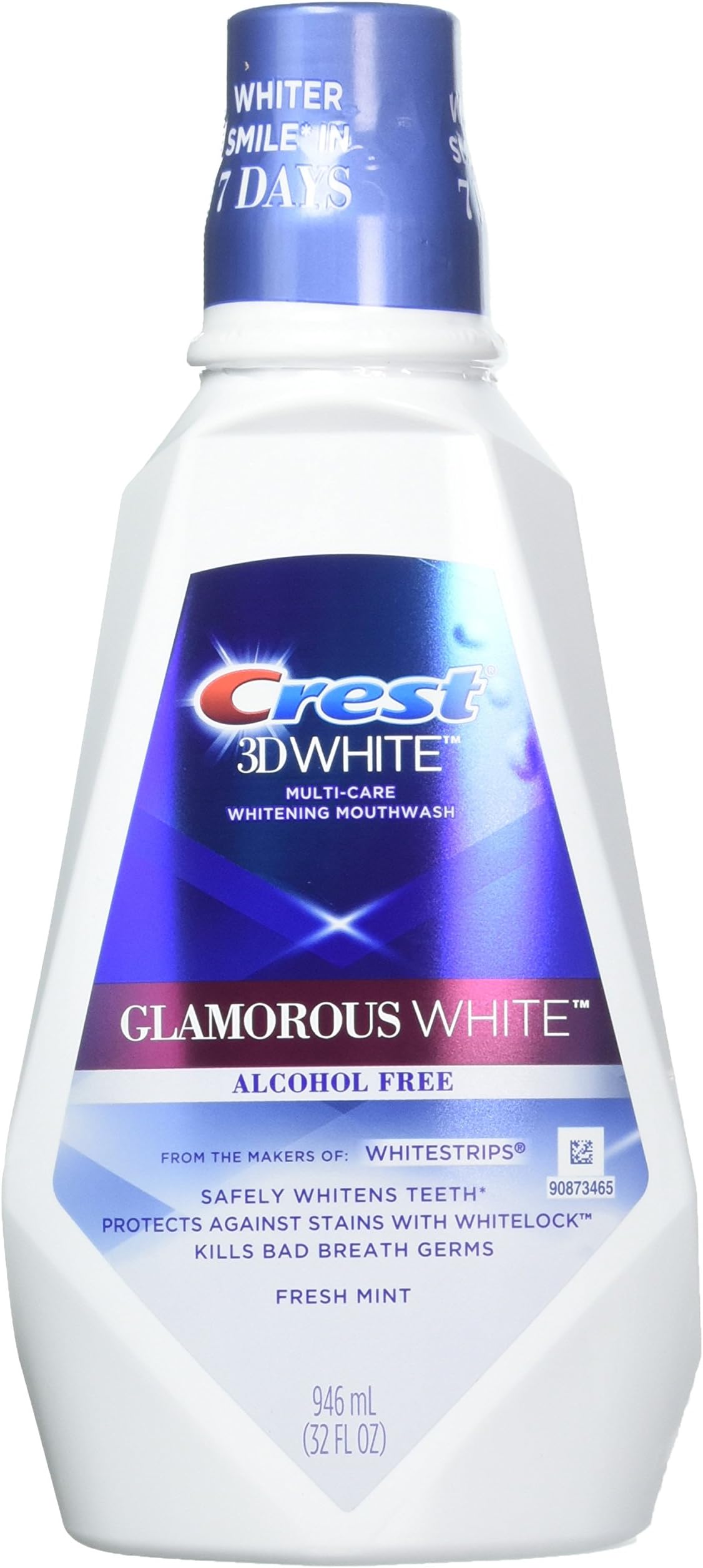 Amazon.com : Crest 3D White Multi-Care Whitening Rinse Twin Pack - 32 ...