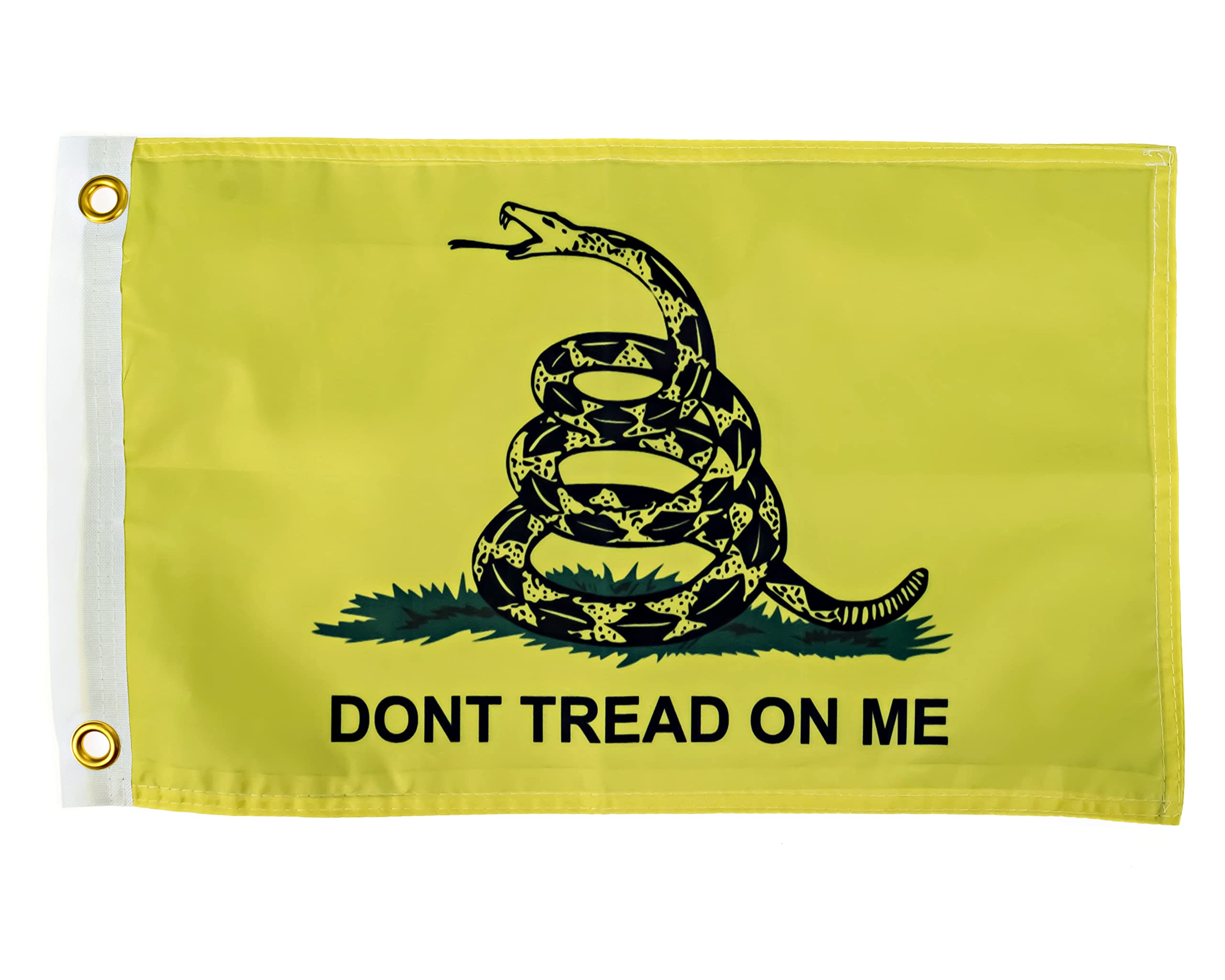 Amazon.com : Don't Tread On Me Flag 12x18 Inches - Perfect for UTV ATV ...